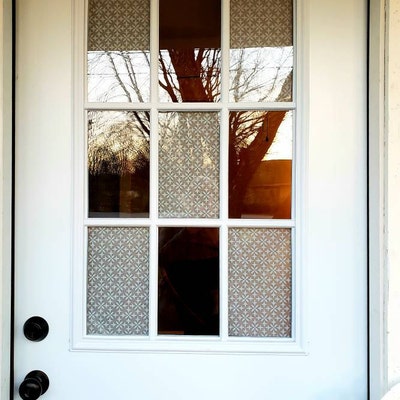 Fleur Sheer Window Film - Etsy