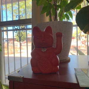 Lucky Cat wellcome manekineko fortune gift 3 sizes L-M-S | Etsy