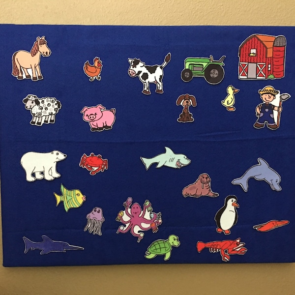 Old Macdonald Had a Farm Felt Board Set - Flannel Board Stories W ...