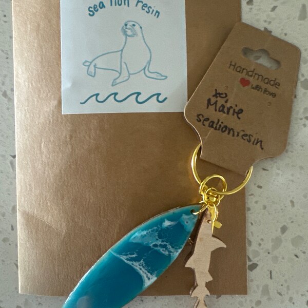 BULK 30 Surfboard Keychain ~ Ocean Theme ~ Surf Beach Tropical Style ...