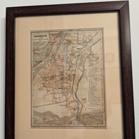 1958 Vintage World Map - Etsy