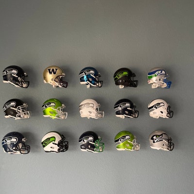 Mini Football Helmet Wall Hanger Mount - Etsy