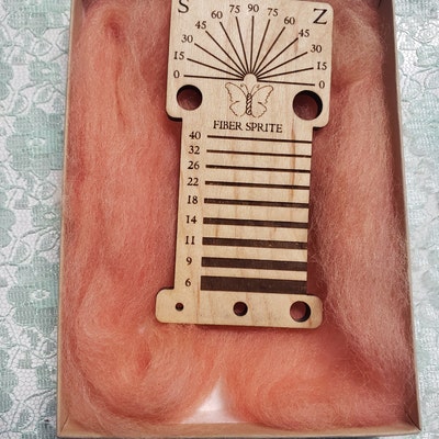 Spinner's Multitool Spinning Control Card With Twist Angle and Diz - Etsy