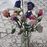 Crochet Bluebonnet Pattern Crochet Flower Pattern Photo Tutorial ...