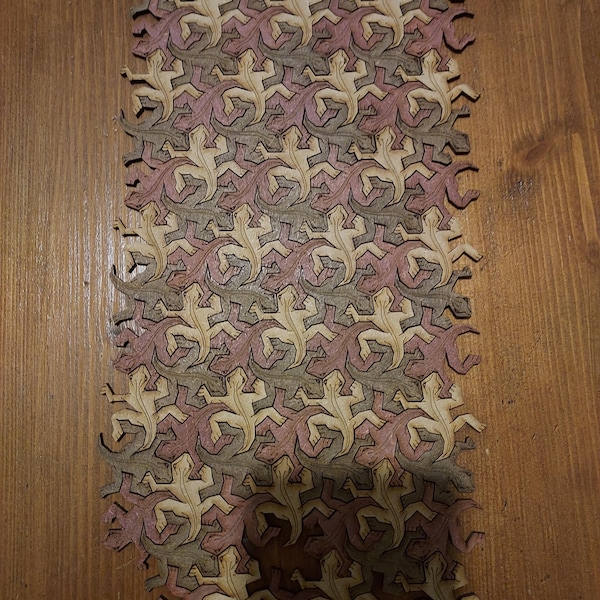 27pcs Lizard Tiles - Escher Tessellation - Etsy
