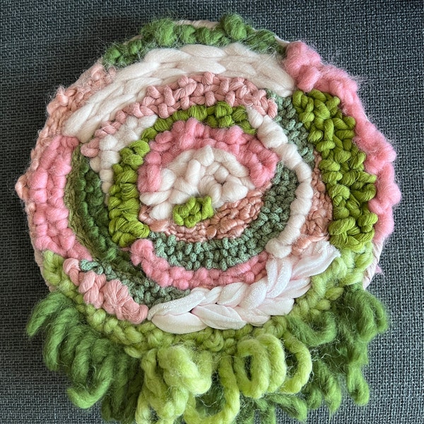 Circle Weaving Kit, Lush Rainforest Weaving Fibre Pack, Woven Tapestry ...