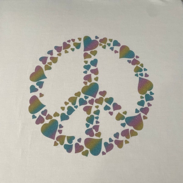 Peace Sign Svg, Peace Svg, Hearts Svg, 70s Svg, Nostalgia Svg, Hippie ...