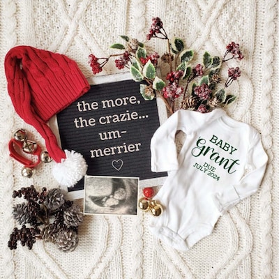 Surprise Pregnancy Announcement Funny Baby Announcement Digital ...