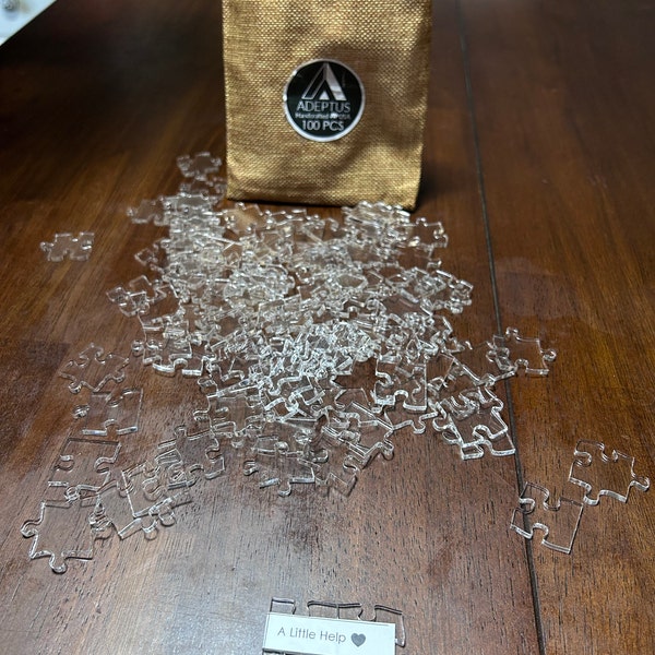 Impossible Puzzle | Impossible Acrylic Puzzle for Adults | Clear Jigsaw ...