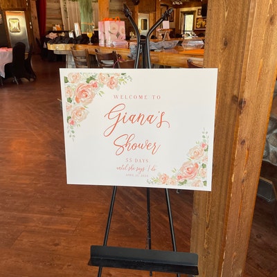 Couples Shower Sign, Wedding Welcome Sign, Bridal Shower Sign, Bridal ...