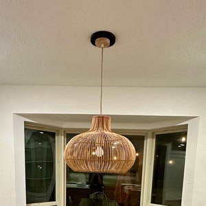 Fila Rattan Pendant Light. Kitchen Decor. Living Room Interior Decor ...