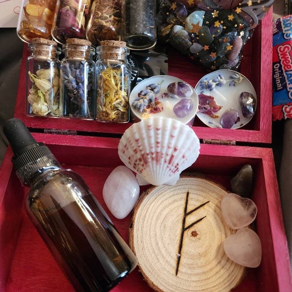 White Willow Detatchable Charm Wand, Rune Wand, Charm Wand, Pagan Wand ...