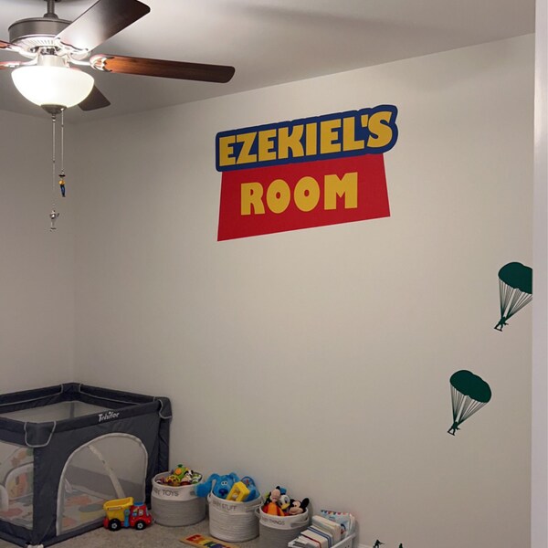 Toy Story Inspired Decal,game Room Decal, Toy Story Decal, Toy Story ...