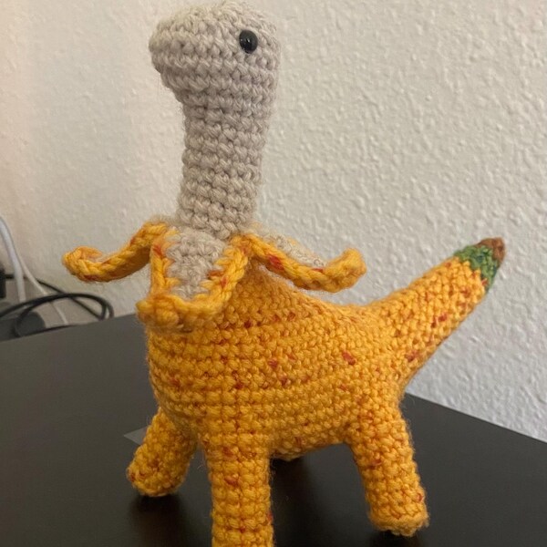 Baby Bananasaurus NO SEW Crochet Pattern - Etsy