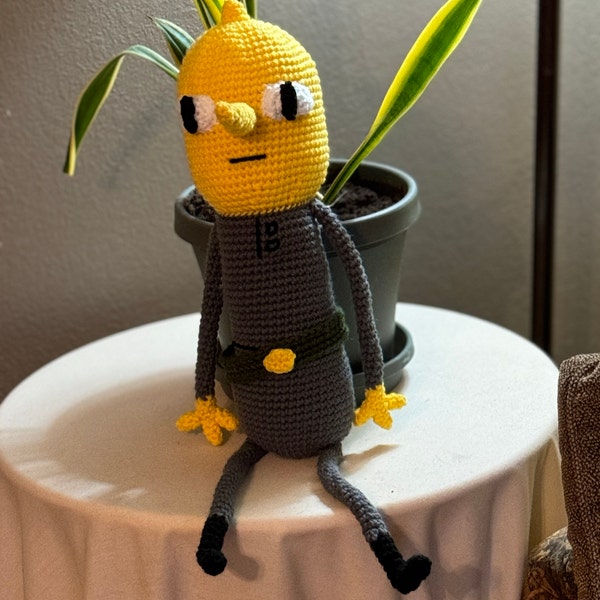 Crochet Pattern Lemongrab Inspired Plushy - Etsy