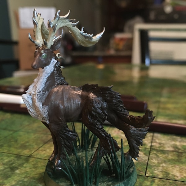 Stags - Fantastic Elk - Buck Deer Mini Monster Mayhem Wargaming ...