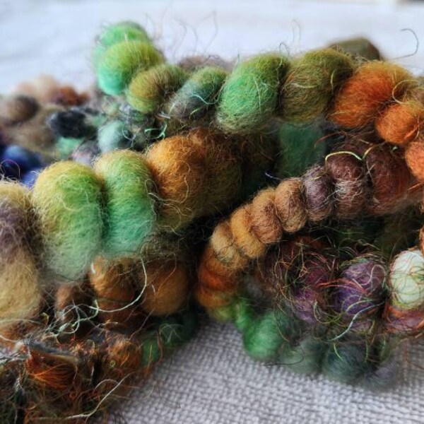 5 Yards Art Yarn Handspun Yarn Coiled Yarn Bobble Yarn Art Yarn for ...