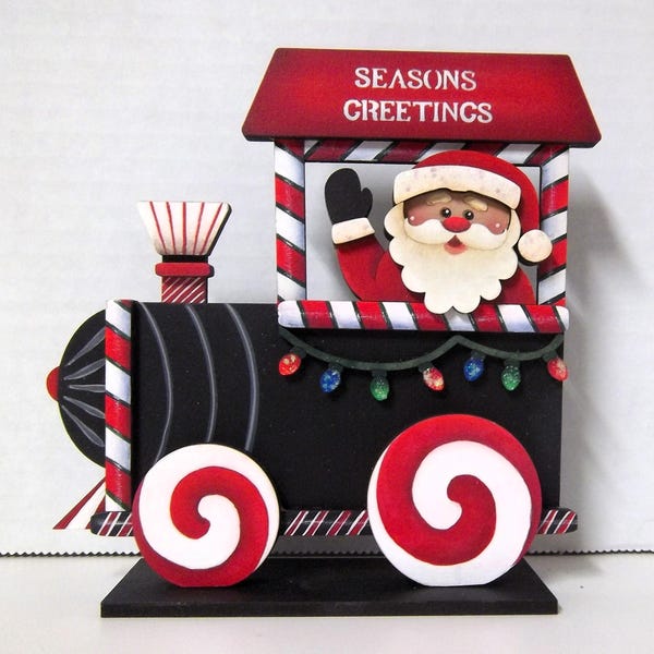 Santa Train DIY Kit, Holiday Train, Christmas Train, Santa Christmas ...