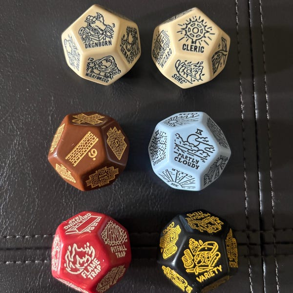 Dungeon: Layout Generator Die | Create Maps/rooms Randomly, Layout ...