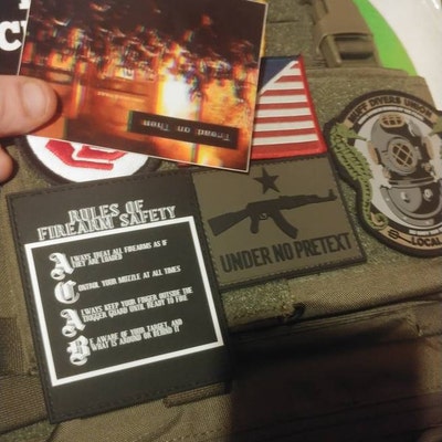 PVC Under No Pretext Subdued Morale Patch - Etsy