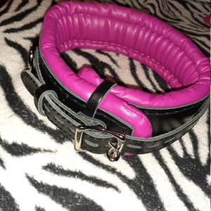 Bondage Restraint Leather Posture Collar With a Strong | Etsy