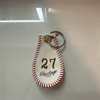 Personalized Hand Made Baseball Key Chain - Etsy