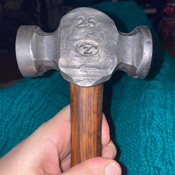 Blacksmith Rounding Hammer 4.5# (hand Forged by ROYER) - Etsy