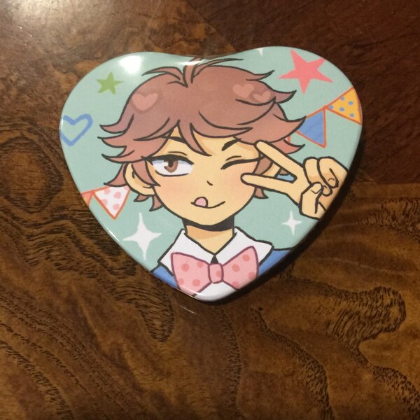 HQ!! Heart Pins - Etsy