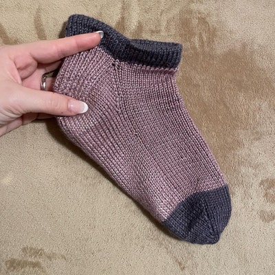 Easy Cable Sock Knitting Pattern Beginner Friendly the - Etsy