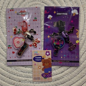 GIDLE Lightstick Keychain / gi-dle Keychain Acrylic NEW Charm - Etsy