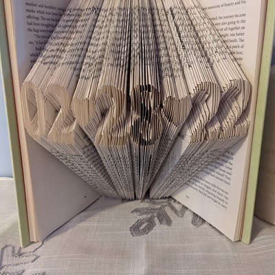Custom Name Book Folding Pattern Various Folds Easier Than It Looks ...