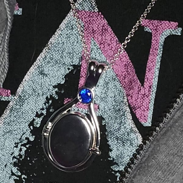 Real H2O Locket Just Add Water Photo Picture Oval Round Locket Engraved ...