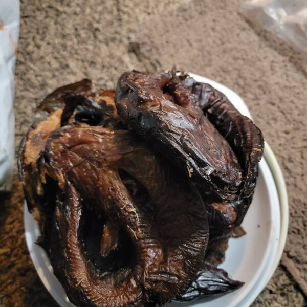 Large DRY PONMO IJEBU/ Washed Cow Skin - Etsy