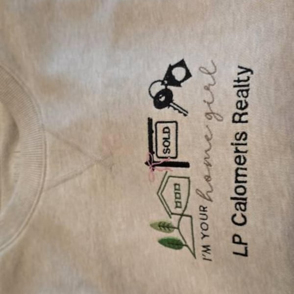 Real Estate Agent Embroidery Designs: Home Girl Real Estate Embroidery ...