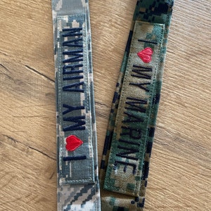 Military Inspired Luggage/bag Tag usmc/army/navy/coast Guard/air Force ...