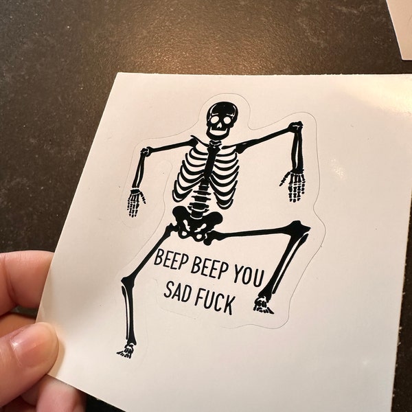 Gilear Faeth "deeply Frightened" Coffee Sticker | Dimension 20 Fantasy ...