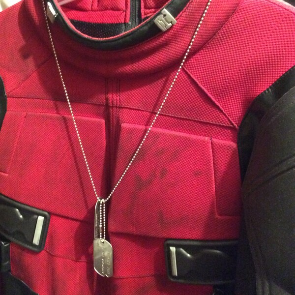 Wade Wilson Deadpool Military Dog Tags - Screen Accurate - Etsy