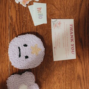 Punch Needle Mirror Tufting Mirror Frame Flower Mirror - Etsy