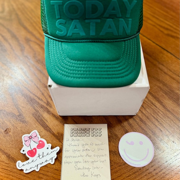 Christian Hat With Bible Verse Hat Gift Idea Custom Faith Based Hat for ...