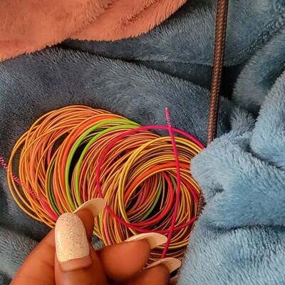 PINK Alphabet ABC Beads Rainbow Letters Name Beads Initial Words Spacer ...