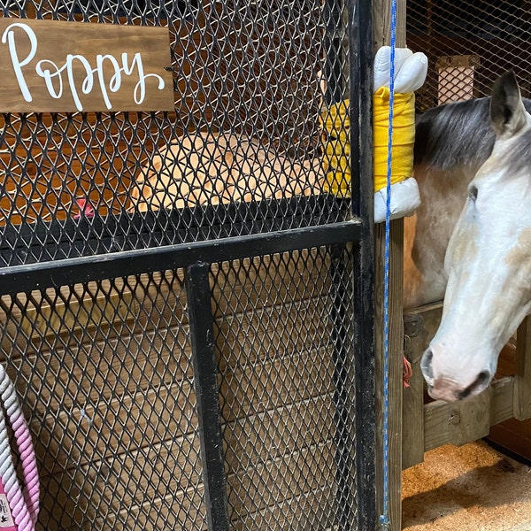 Custom Stall Signs - Etsy