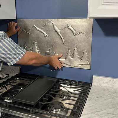 Arizona Kitchen Backsplash Tile With Desert Scene, Cactus and Desert ...