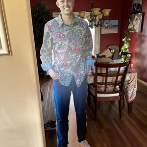 Custom Life Size Cardboard Cutout Personalized High Resolution Stand up ...