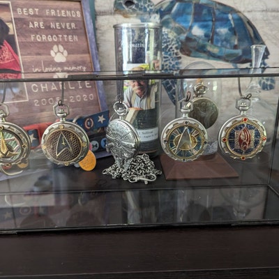 The LETTER BOX 10x3x5 Tall Clear Glass Display Box Made to Hold 10 ...