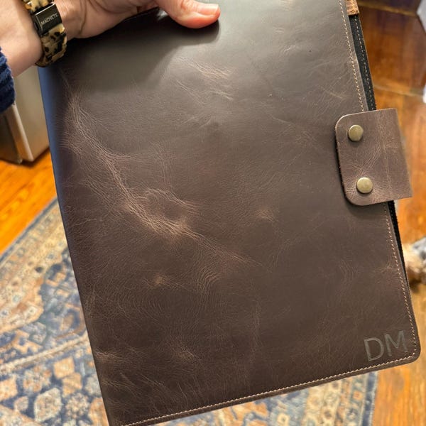 Leather Checkbook Sleeve, Checkbook Cover With Card Holders ...