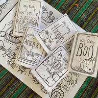 Paper Doll Printable MINI Paper Doll STARTER SET Craft Kit - Etsy Canada