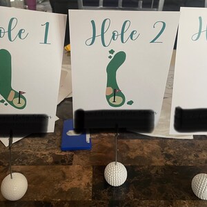 Golf Seating Chart, Custom Digital Download, Printable Seating Chart ...