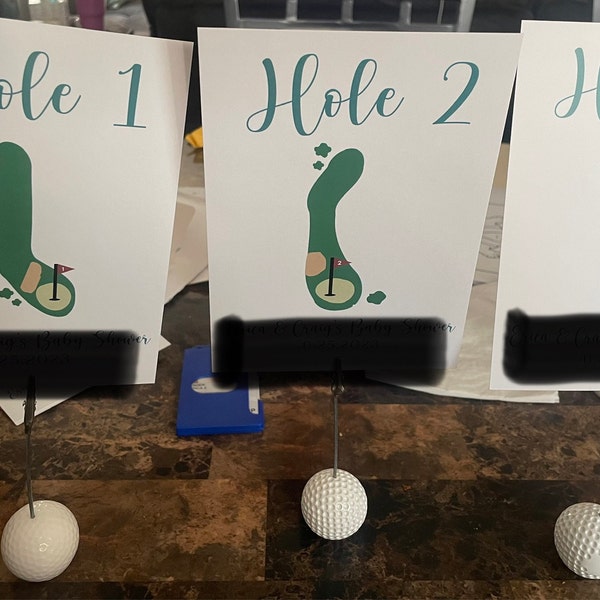 Golf Seating Chart, Custom Digital Download, Printable Seating Chart ...