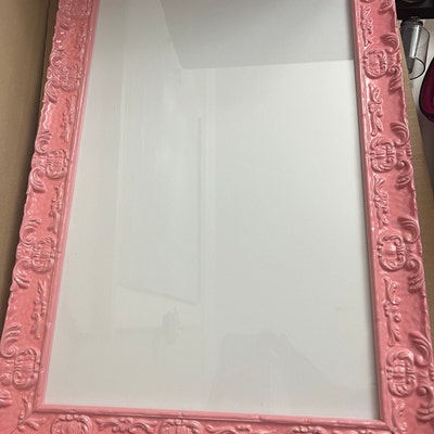 Ornate Pink Picture Frame, Nursery Decor, Shabby Chic Frames 4x6, 5x7 ...
