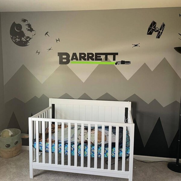 In-style Decals Wall Vinyl Decal Home Decor Art Sticker Space Ship ...